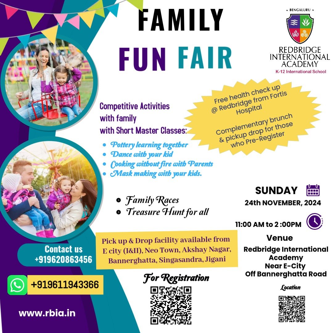 Best International Schools in Bangalore - RBIA